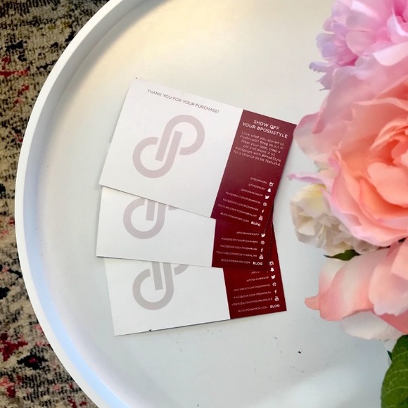 Other | New Poshmark Thank You Cards | Poshmark